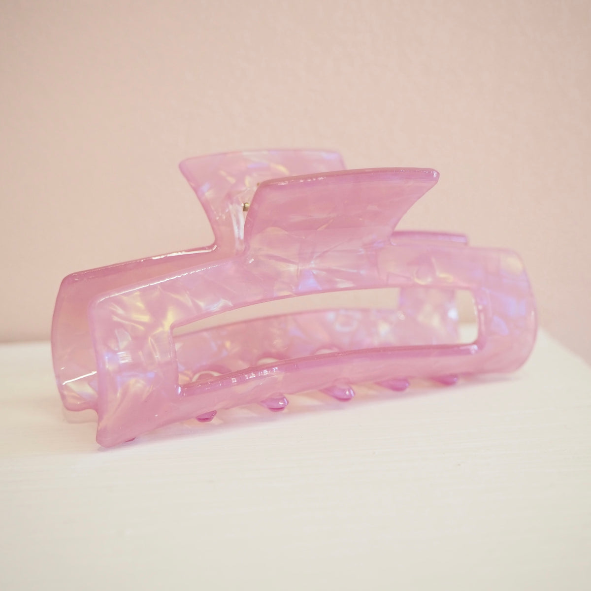 Small Pink Claw Hair Clip – Jewella